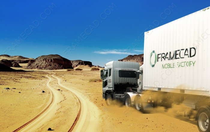 Mobile Factory revolutionises remote and disaster relief construction