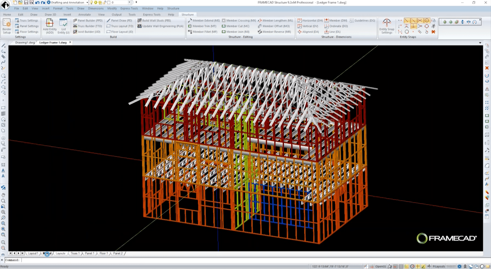 FRAMECAD Structure 9.2: Latest free update of our CAD-based software