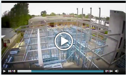 Dynamic Steel Frame constructed Australia’s largest LGS building